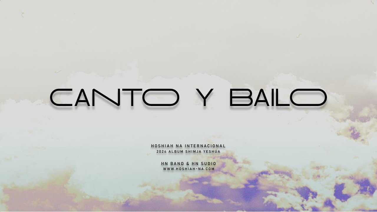 CANTO Y BAILO - Video con Letra | Hoshiah Na Band - YouTube