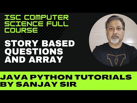 COMPUTER (java) ISC CLASS 12 Boolean story based questions and ARRAY ...