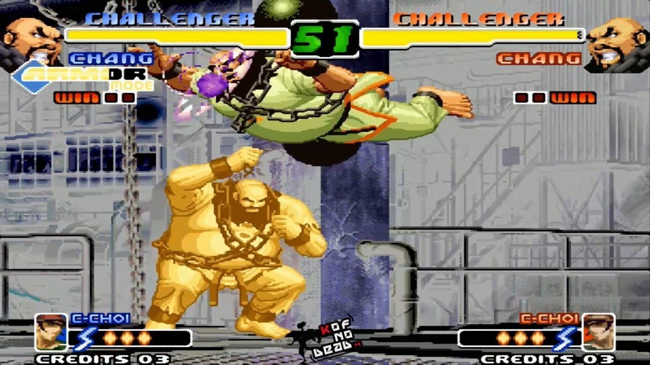 Chang Armor vs Chang Armor SDM KOF 2000 - YouTube