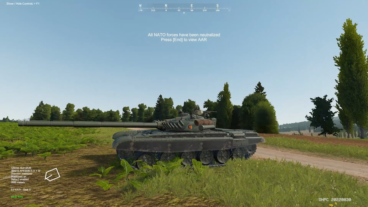 T-72M1 Tank ""Sniper" Vs. M60A3 Tanks, GHPC - YouTube