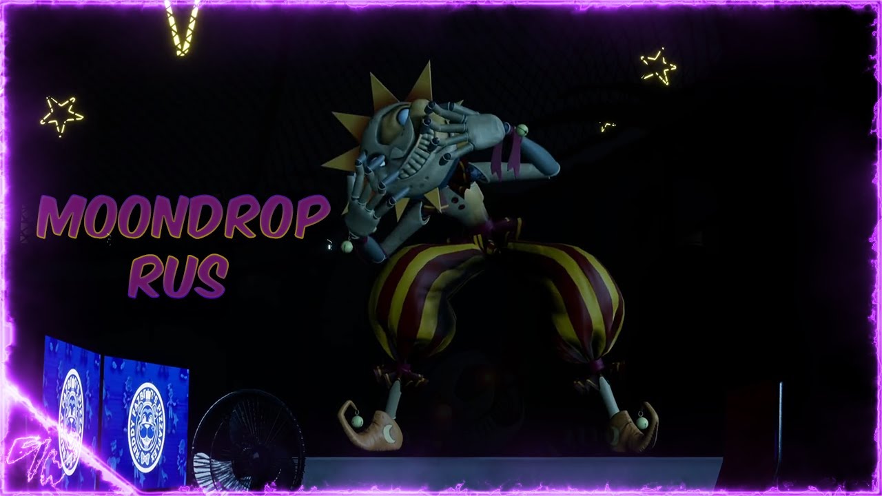[FNAF] Security Breach - Moondrop \на русском\ (@GameWork_GWS) - YouTube