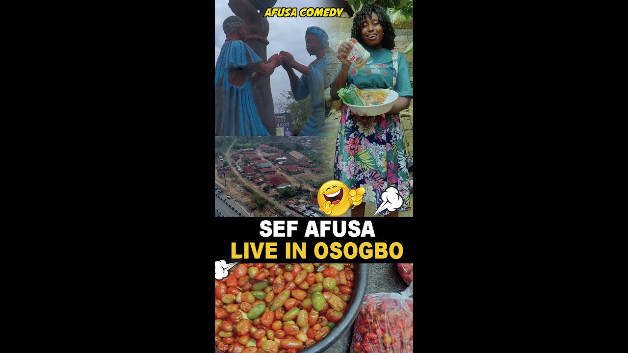 Sef Afusa as "Olopo" in Osogbo 👩‍🍳👩‍🍳 - YouTube