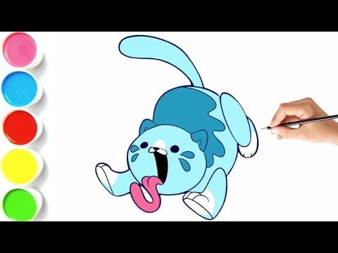 How to Draw Candy CAT from Poppy Playtime Chapter 2 - Poppy Playtime ...