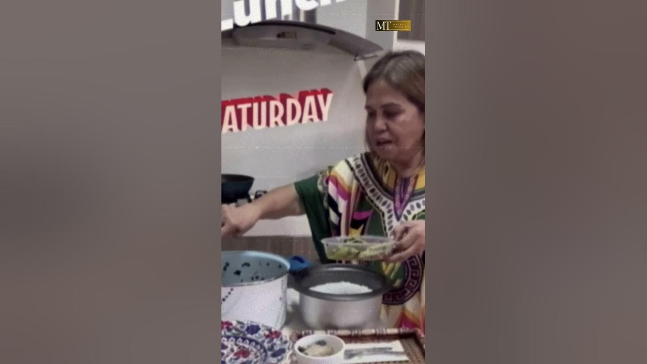 Maraming netizens ang nagtanggol sa paggamit ni Esther Lahbati ng recyclable containers. - YouTube