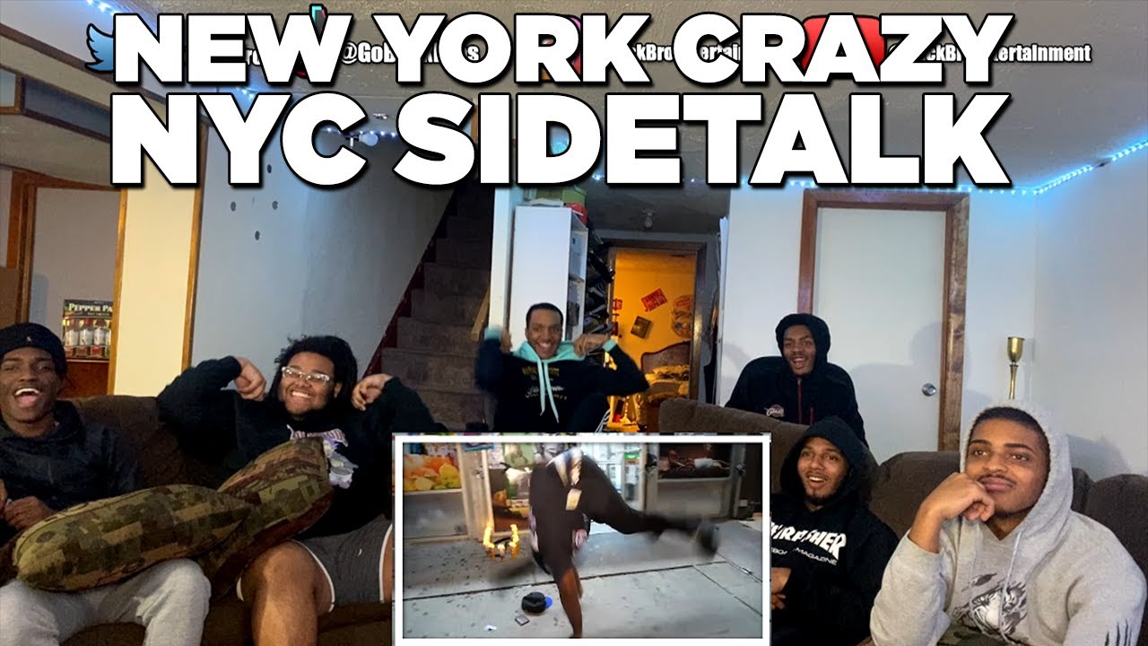 New York is CRAZY !!!🤣🤣🤣(REACTION) Sidetalk NYC Funniest Episodes ...