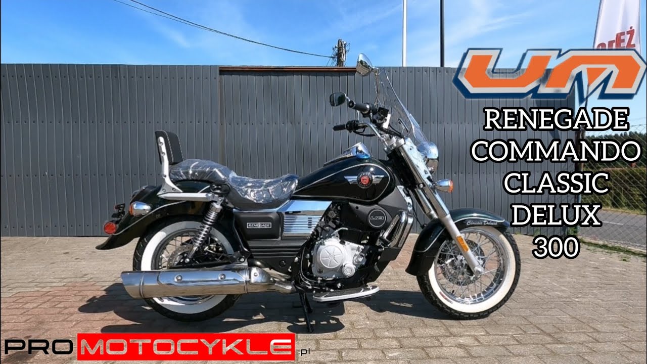 UM RENEGADE COMMANDO CLASSIC DELUX 300 - prezentacja - YouTube