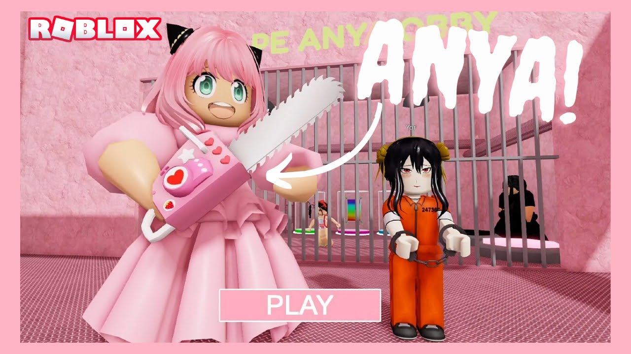 🌷🎀 ANYA BENİ YAKALADI! | ANYA PRISON RUN OBBY! | ROBLOX CADISI - YouTube
