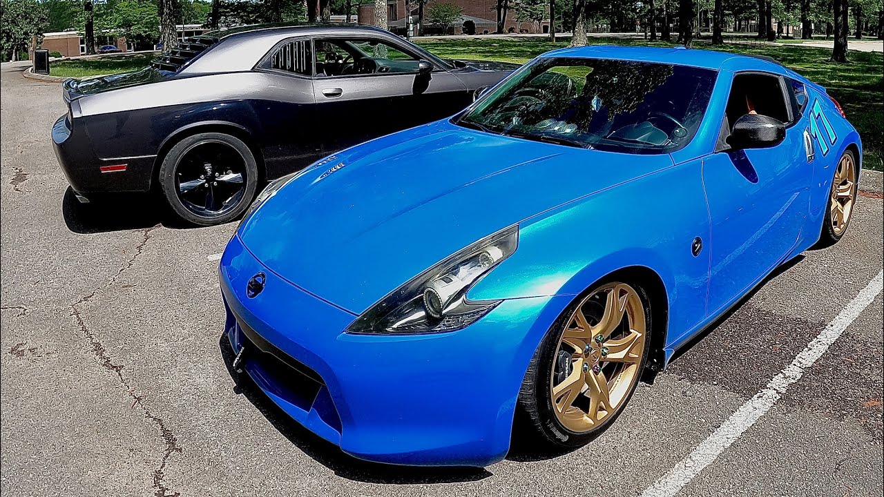 Autocross Run In A Female Driven 2009 370Z Touring 🏁 May 2022 - YouTube