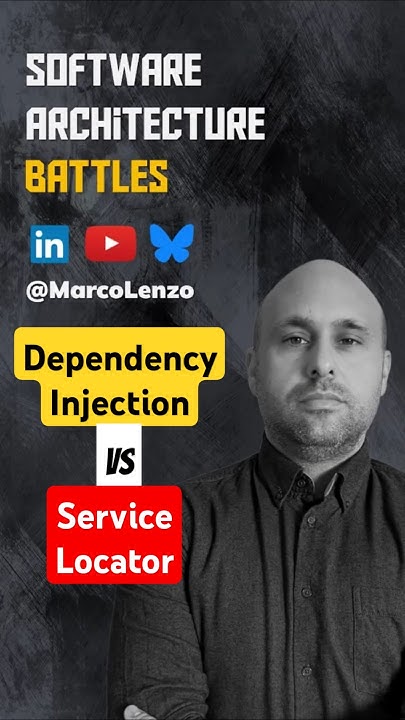 Dependency Injection vs Service Locator | Software Architecture Battles #programming - YouTube