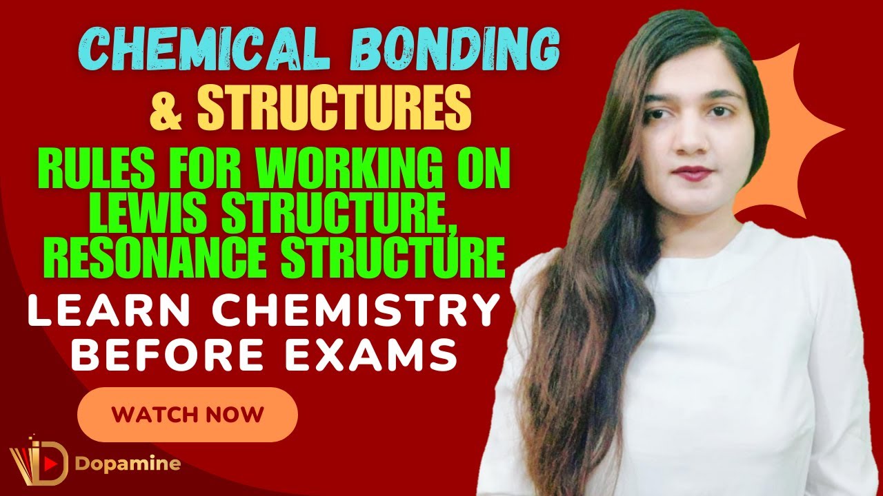 Chemical Bonding & Structure -2, Rules for Working on Lewis Structure ...