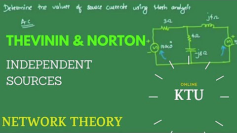 ECT205 Module 2 Network Theory (2019 Scheme) - YouTube