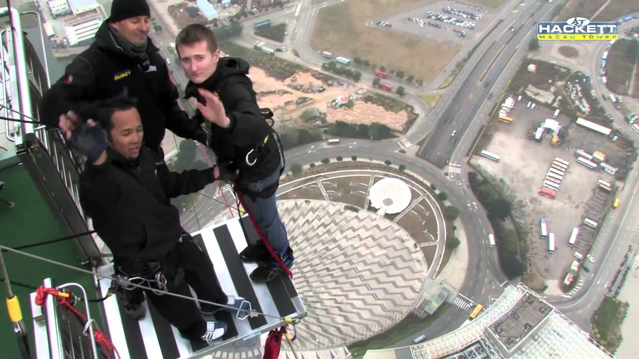 World's Highest Bungee Jump ᴴᴰ Backwards! - YouTube