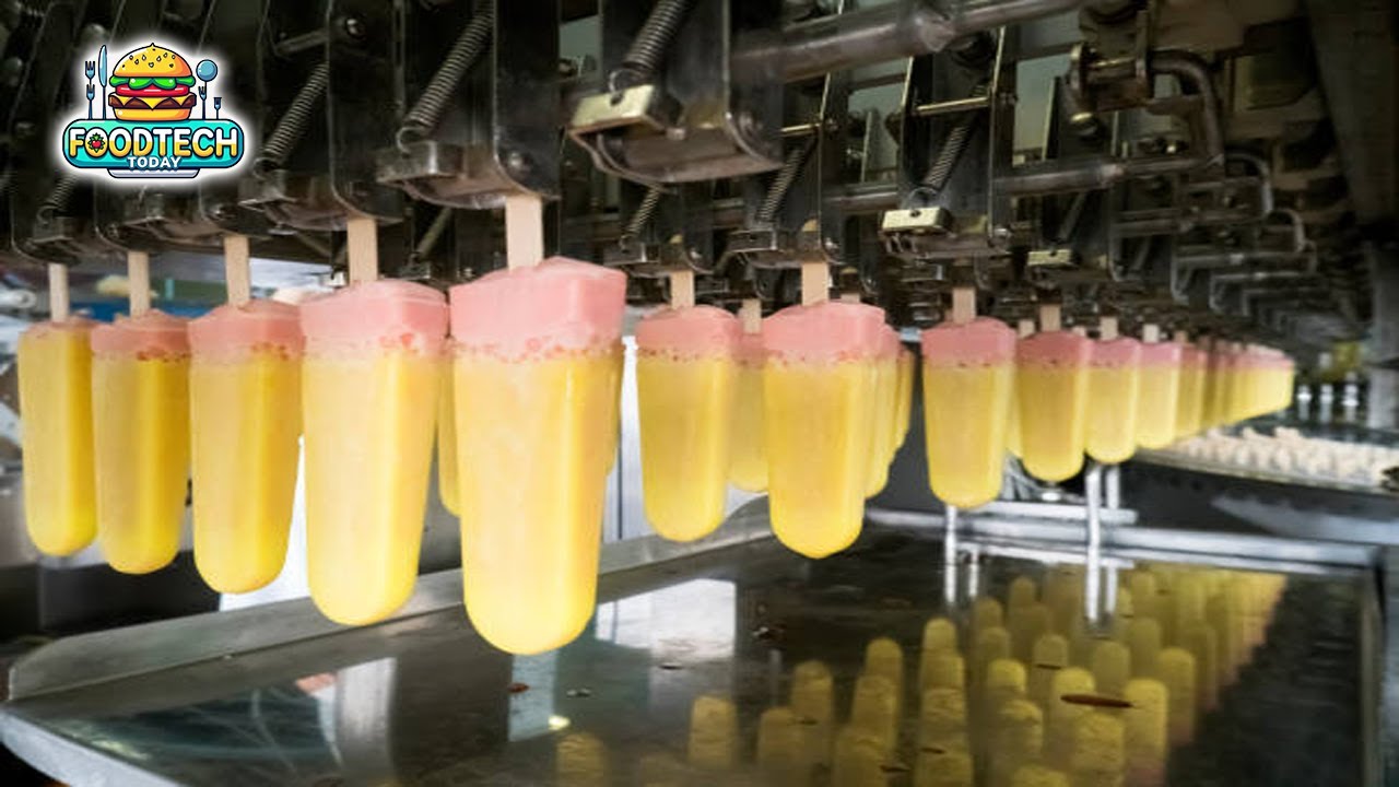 Exploring a Modern Ice Pop Factory | Where 200,000 Ice Pops Are Made ...