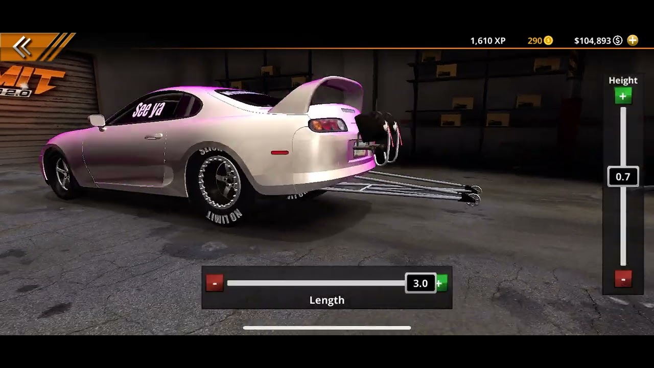 Fastest Supra tune build in no limit drag racing 2! - YouTube