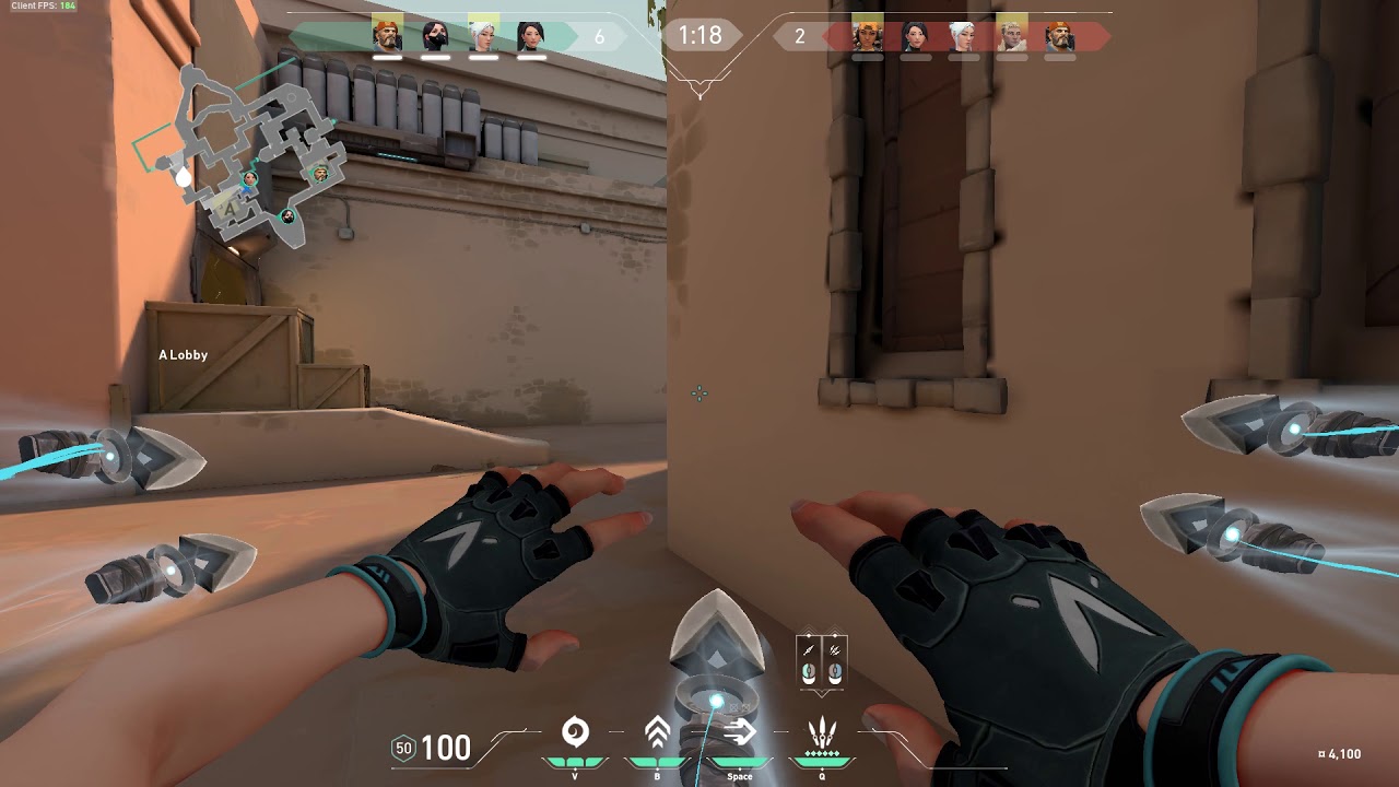 VALORANT JETT ULT ACE - YouTube