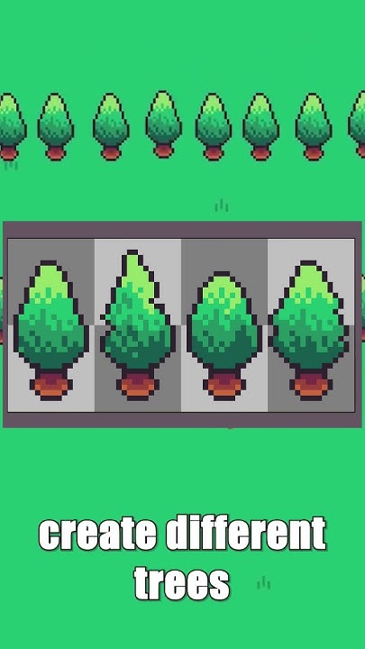 Adding Trees for a better World #gamedev - YouTube