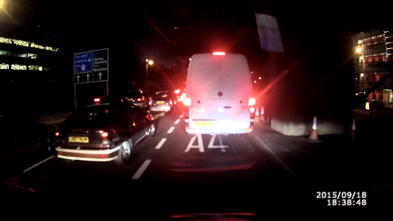 Dangerous White Van Driver WV62 ZDR - YouTube