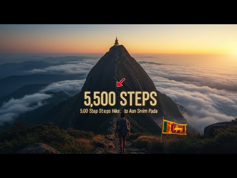 5,500 Steps to Heaven? 🌄 The Ultimate Sri Pada (Adam’s Peak) Hiking Guide!