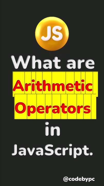 Arithmetic Operators in JavaScript | JavaScript Interview Questions #shorts #javascript - YouTube