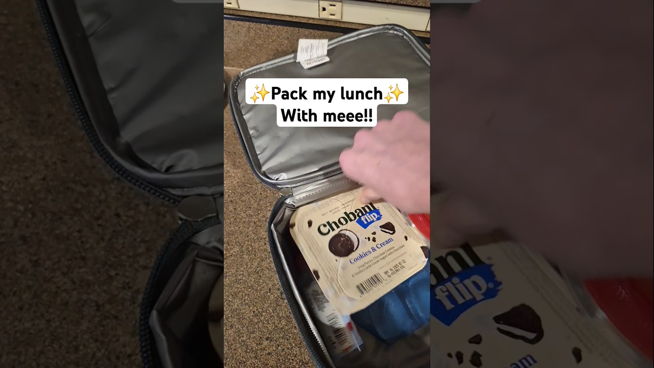 pack my lunch with me day 2 :] - YouTube