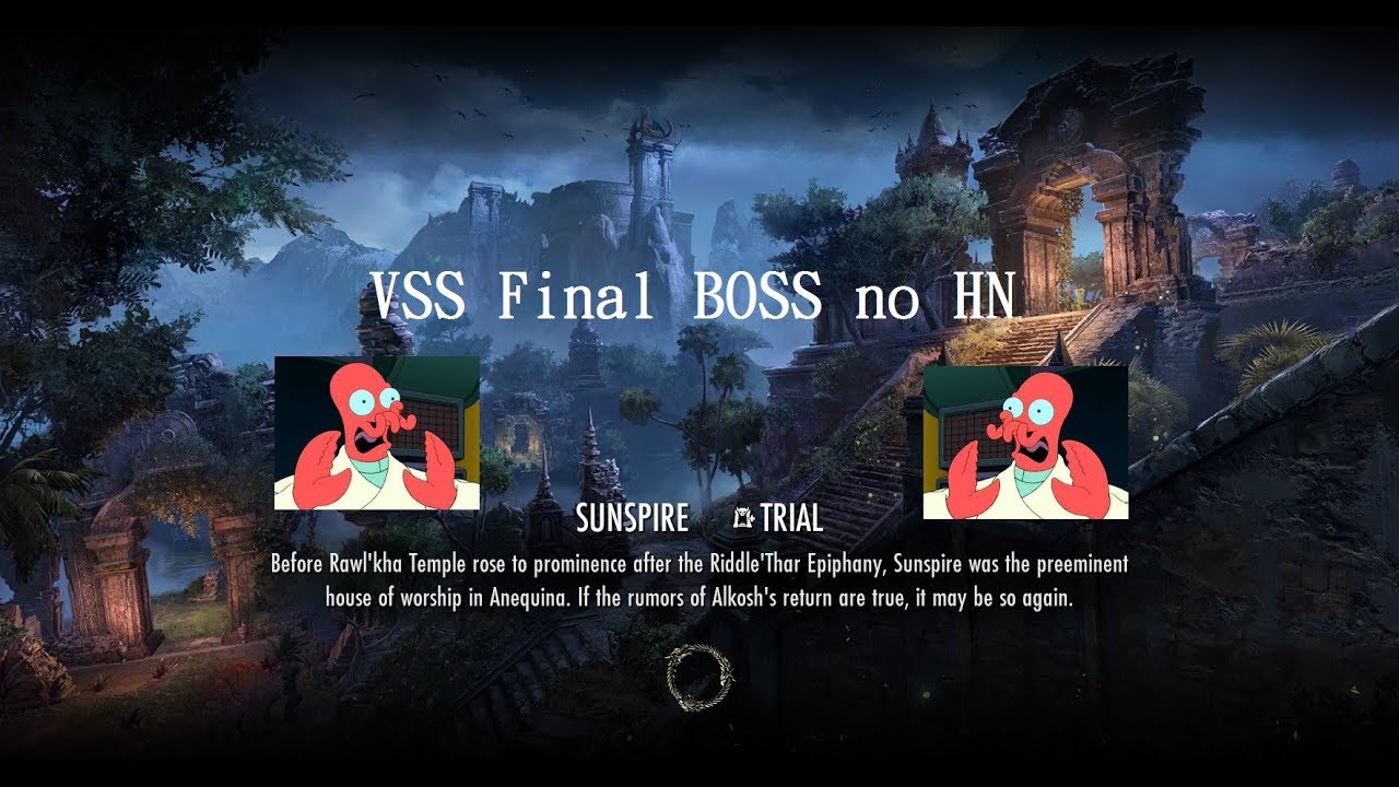 [阿宇日常]上古卷軸online-VSS(sunspire)Final BOSS NO HM - YouTube