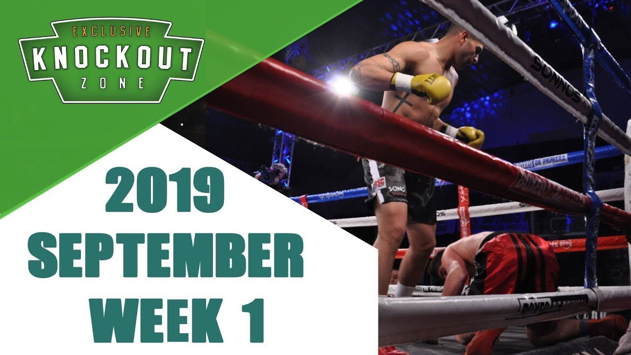 Boxing Knockouts | September 2019 Week 1 - YouTube