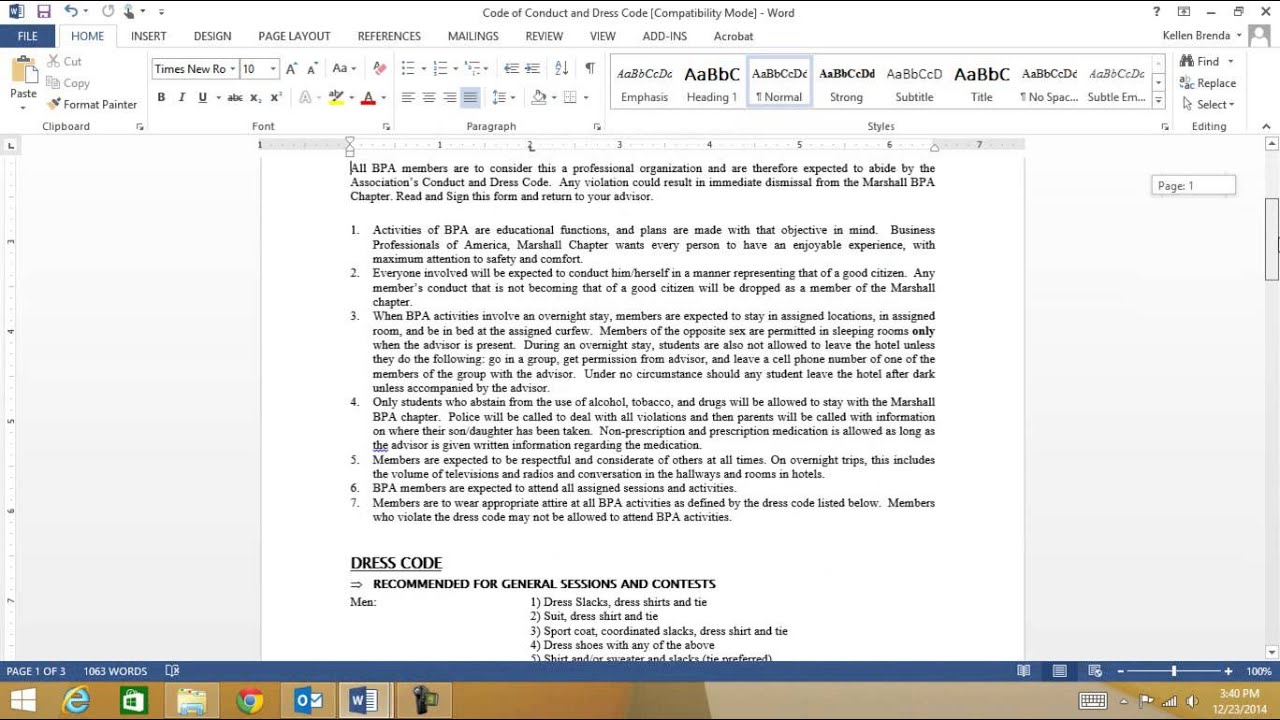 Tip and Tricks in Word - YouTube