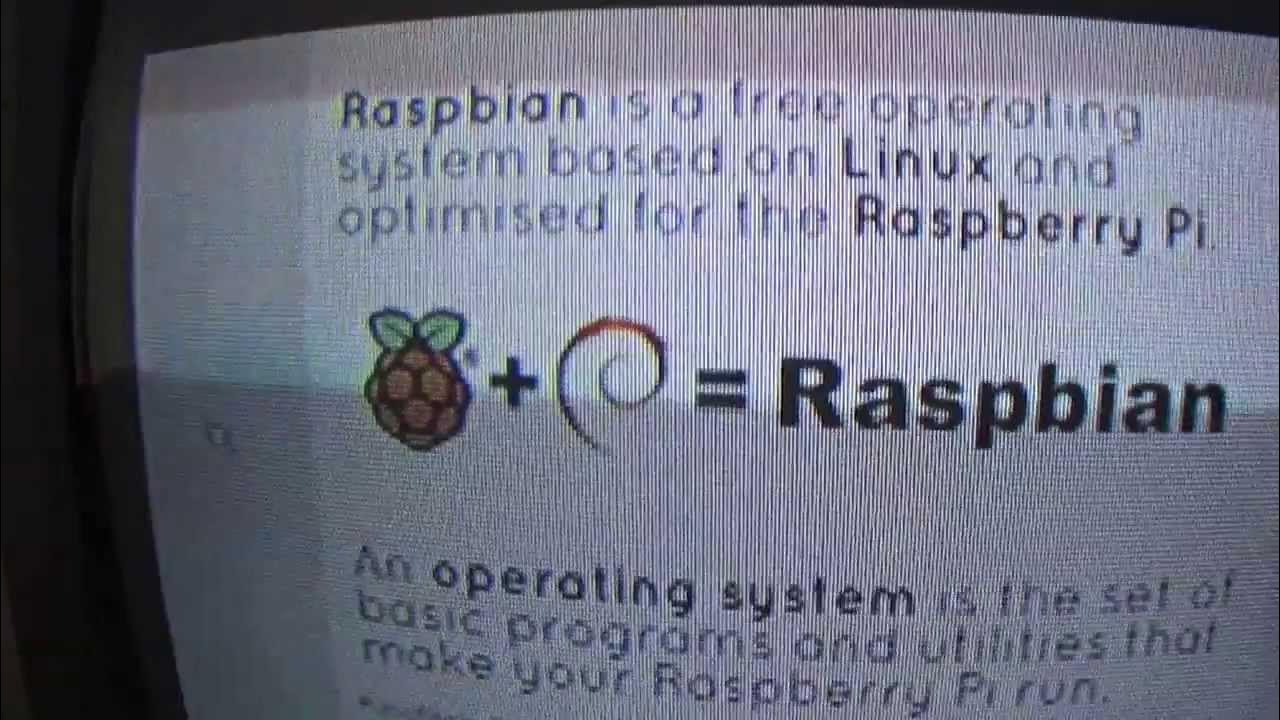 Raspberry Pi: First Boot Up - YouTube