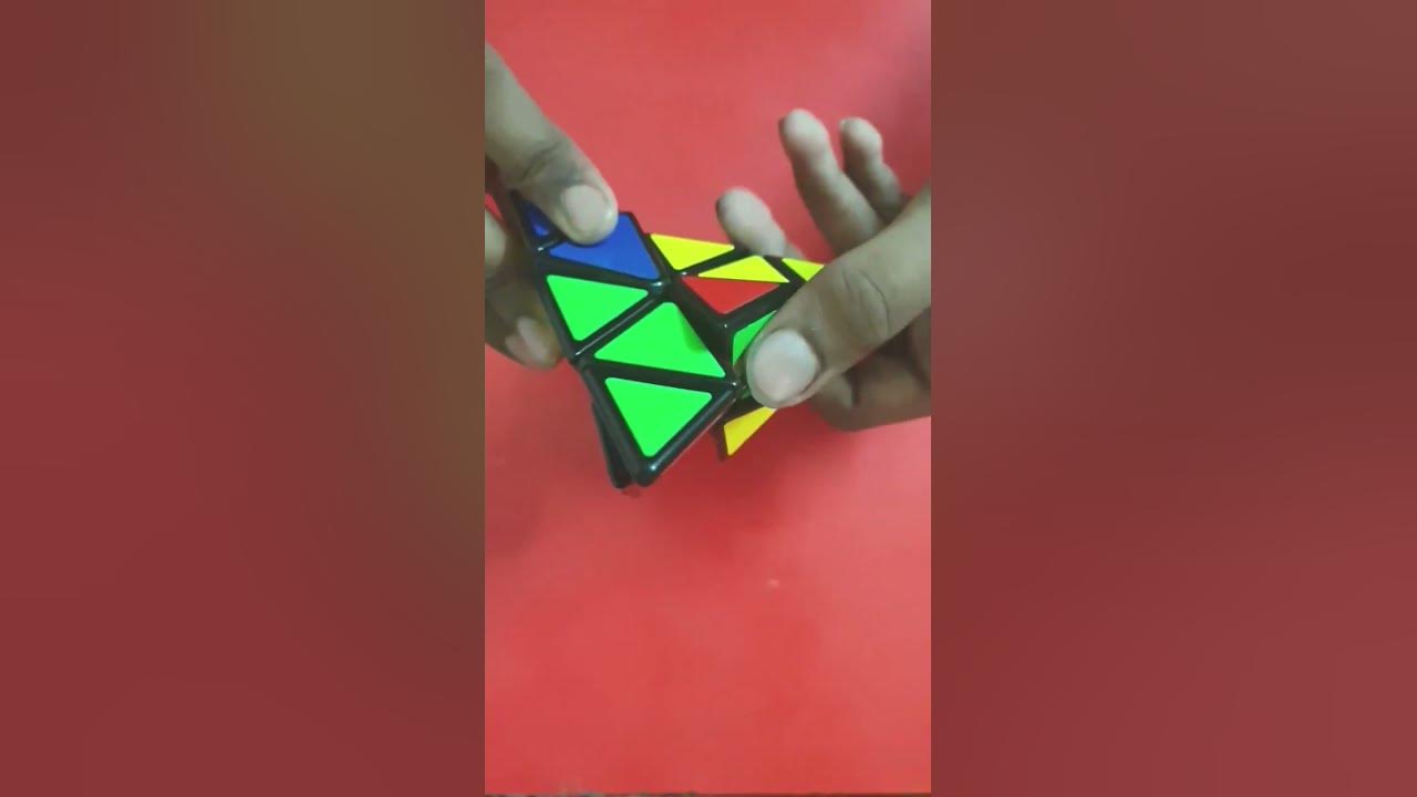 Easy steps to Solv pyraminx cube #shorts #rubikscube #pyraminx #pyraminxcube #cube #cubesolve # ...