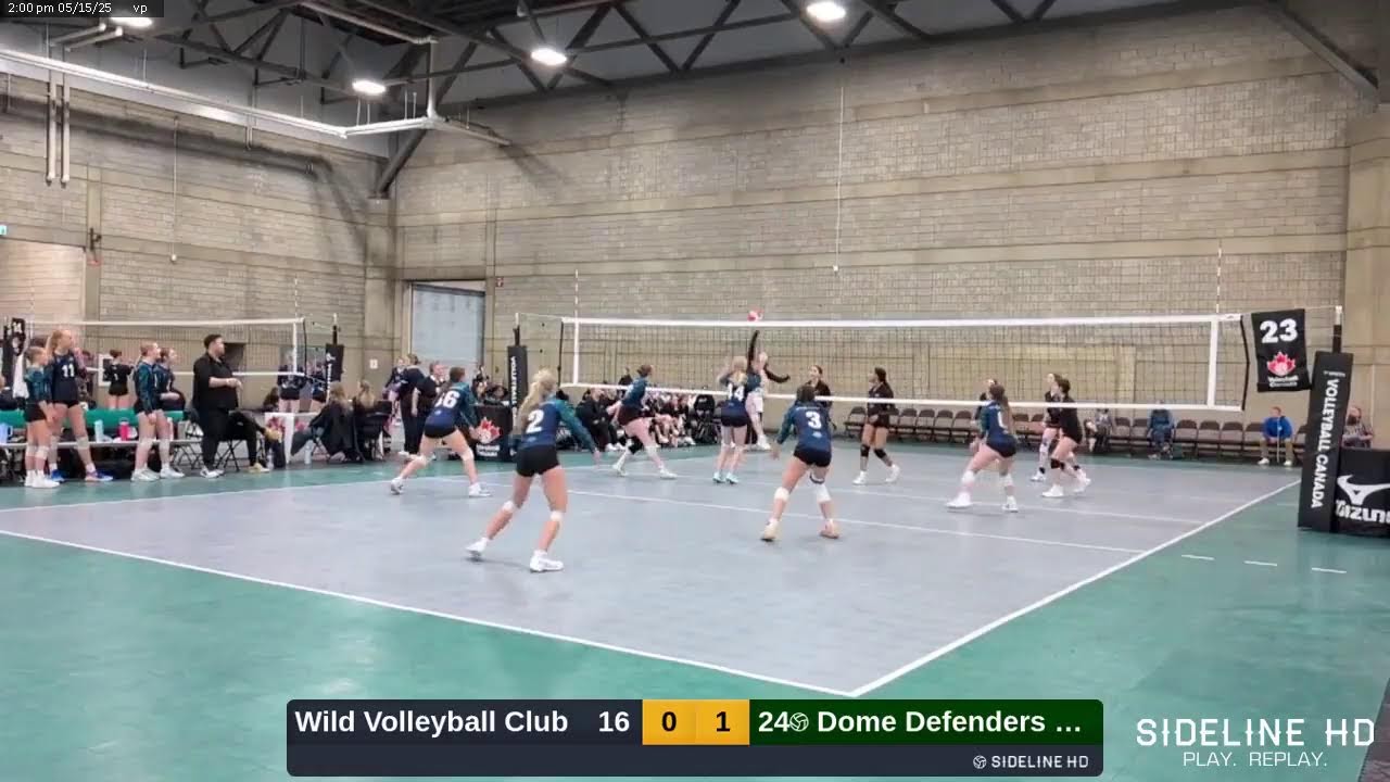 Dome Defenders Tea vs. Wild Volleyball Club (2025.05.15) - YouTube