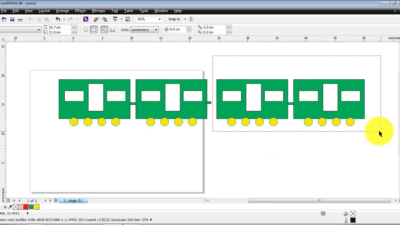 corel draw intro - YouTube