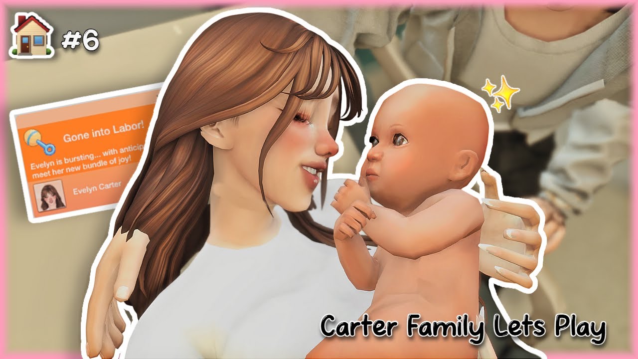 Meet the NEW BABY! + MORE FAMILY DRAMA?! | Carter Family Lets Play #6 ...