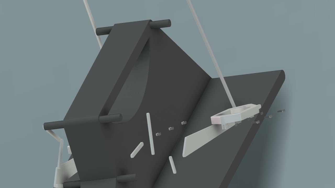 $ix-bar Linkage Elliptical Cro$$ Trainer Machine A$$embly Animation ...