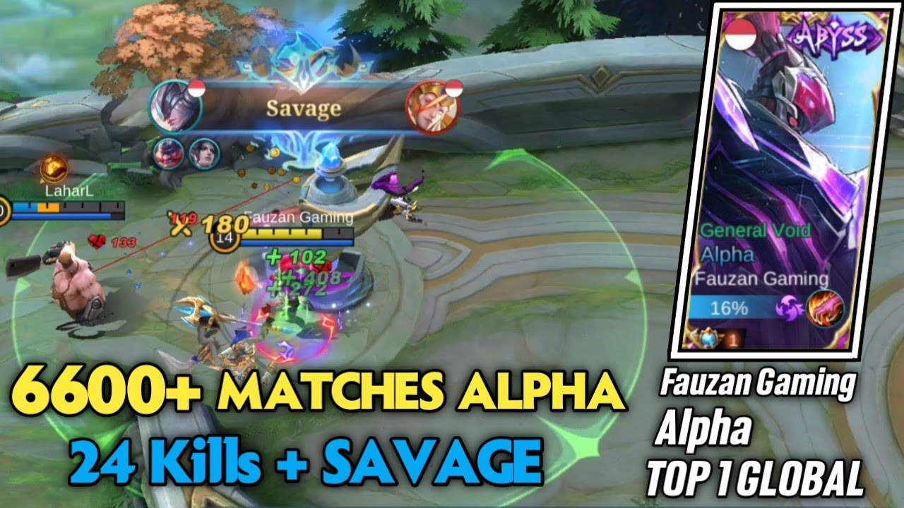 24 Kills + Savage Agressive Play Alpha General Void - Top 1 global ...
