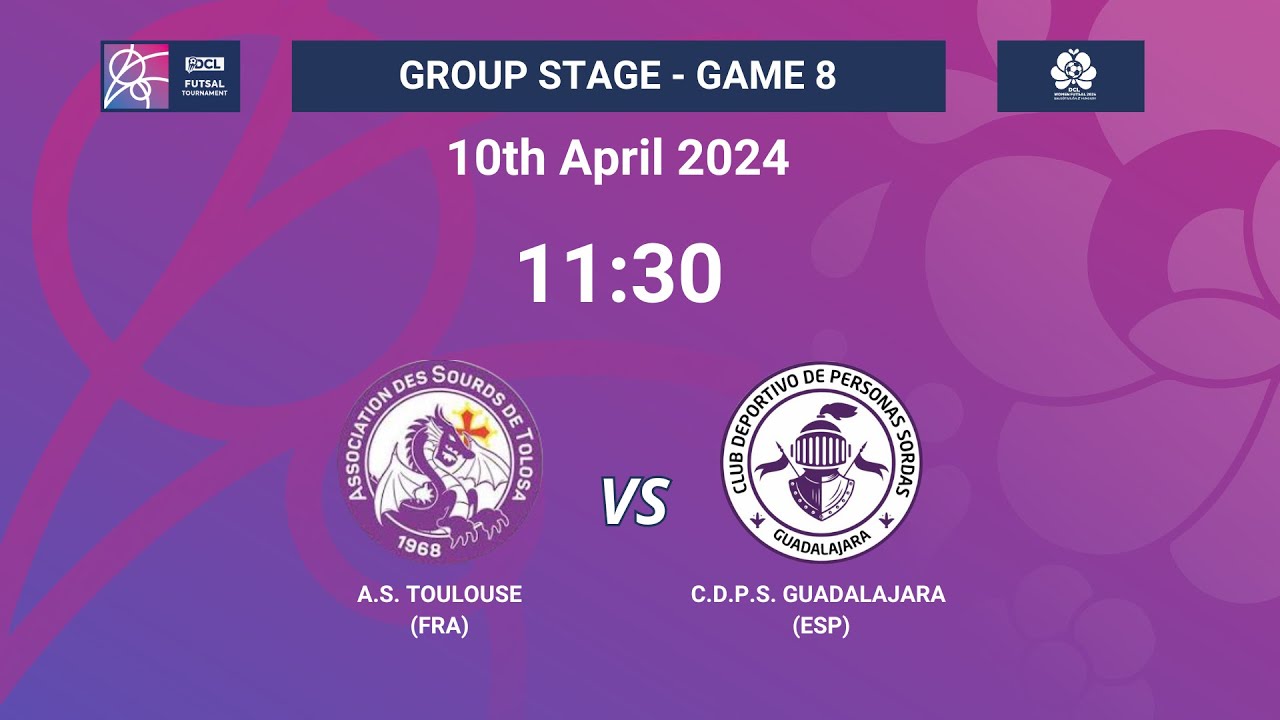 Futsal 2024 | Women | GROUP STAGE | GAME 8 | A.S. TOLOSA vs C.D.P.S ...