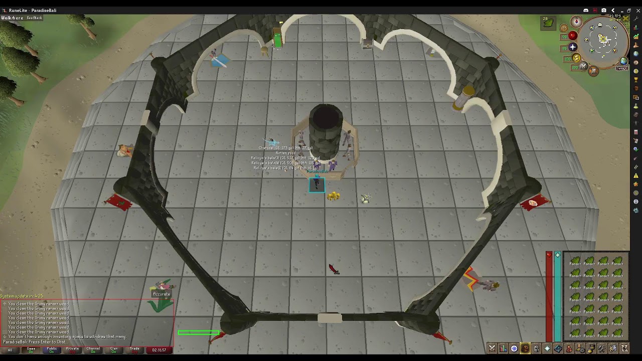 osrs herblore. making prayer potion - YouTube