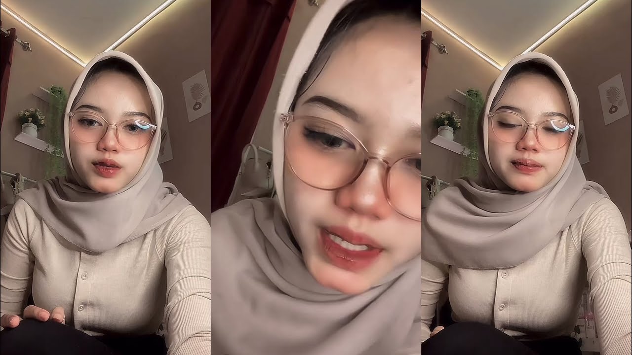 @dea live hijab tobrut pulen buat bahan - YouTube