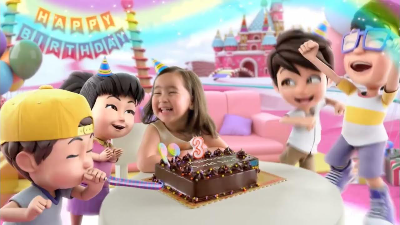 Red Ribbon Rainbow Dedication Cake - Proj. RUSSO - YouTube