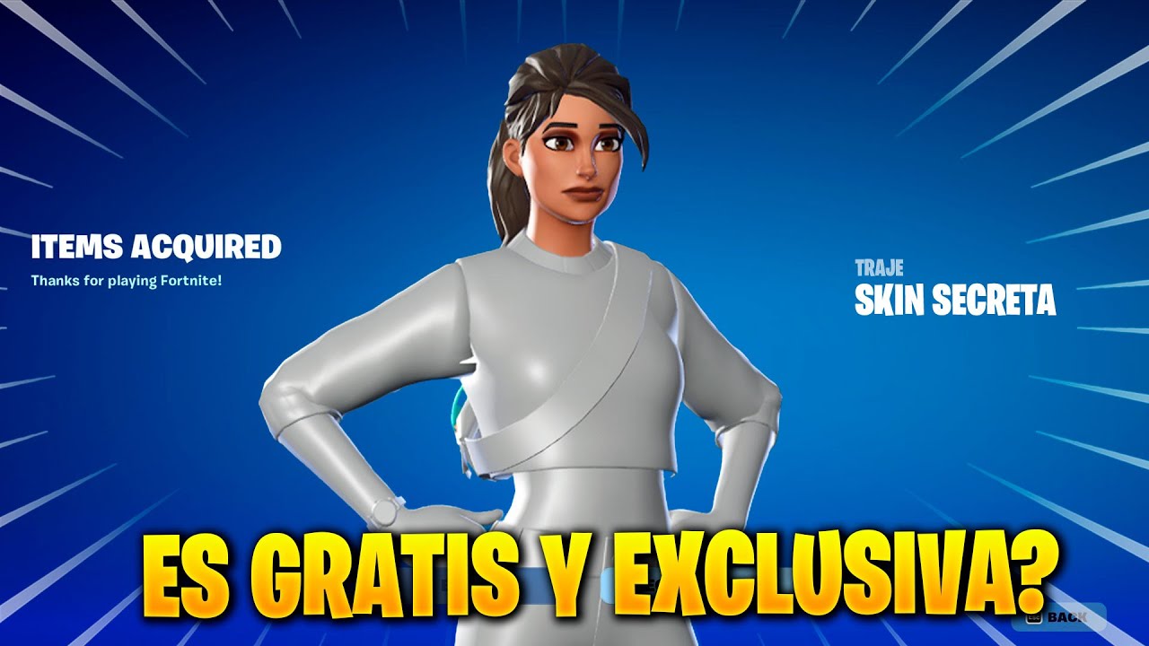 NUEVA SKIN SECRETA ¿EXCLUSIVA? QUE NO TE ENGAÑEN - FORTNITE - YouTube