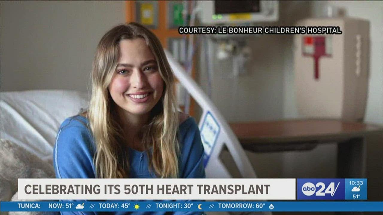 Le Bonheur Children's Hospital celebrates its 50th heart transplant ...