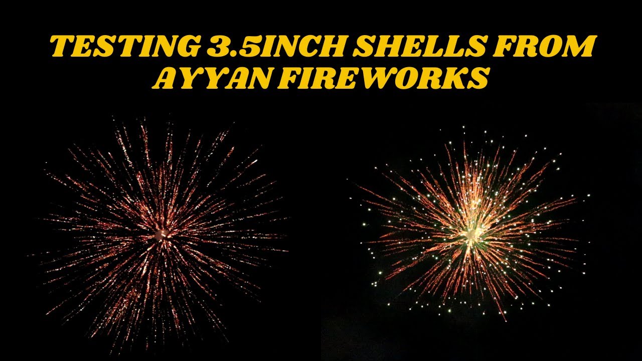 Testing 3.5inch Sky Shots from Ayyan Fireworks | அயன் வானவேடிக்கை ...