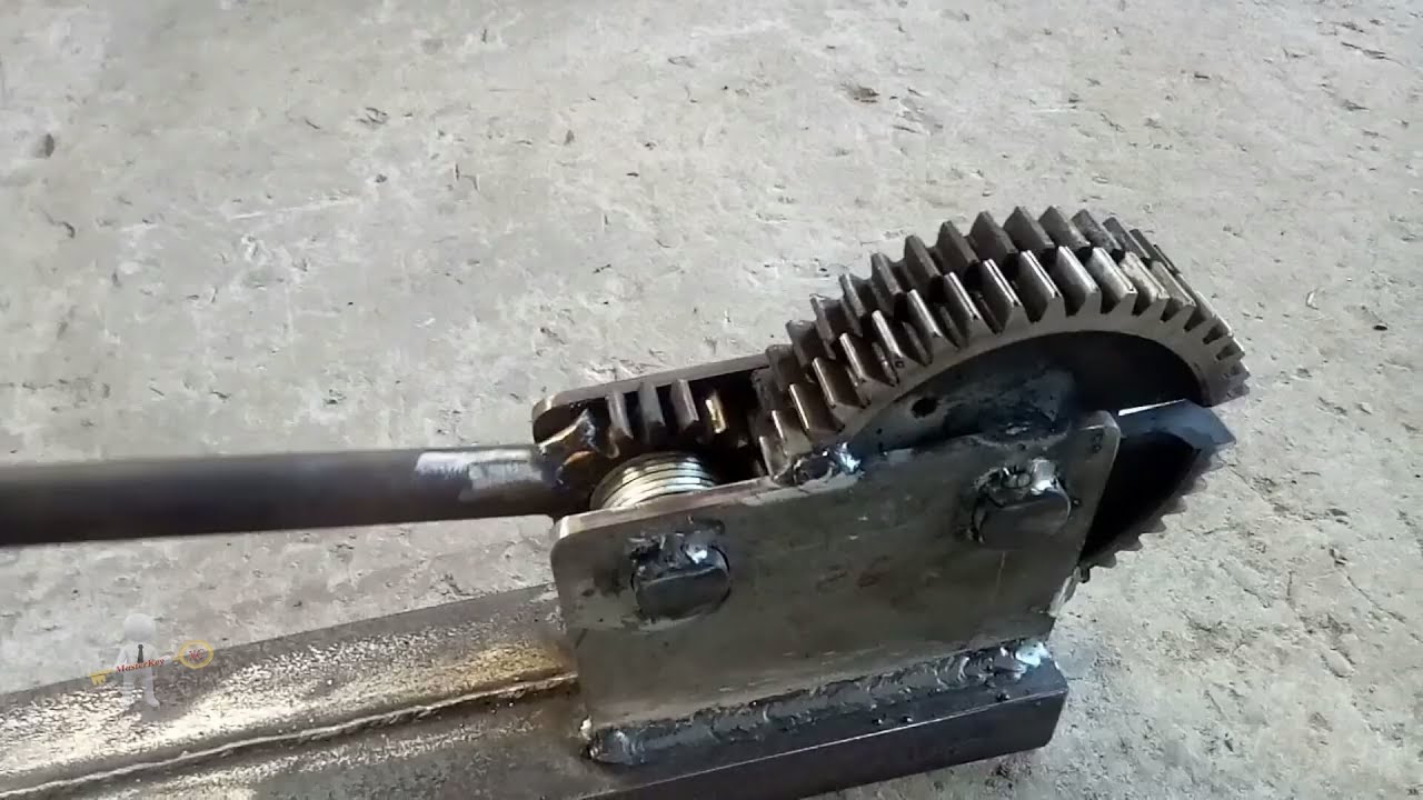 Steel bar cutter DIY || Master key - YouTube