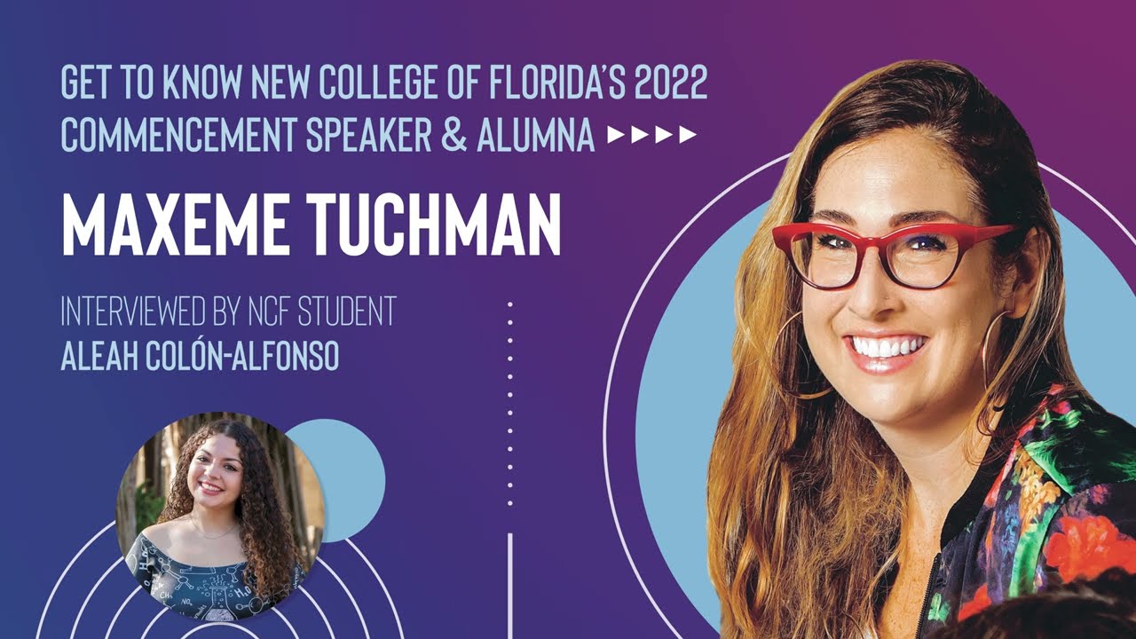Interview with 2022 Commencement Speaker Maxeme Tuchman - YouTube