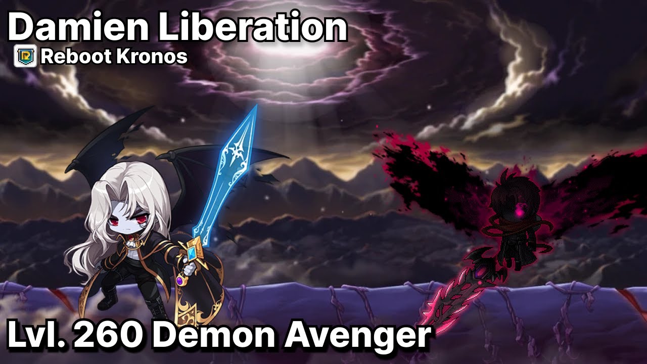 [Lvl. 260 Demon Avenger] Hard Damien Liberation [Reboot Kronos] - YouTube