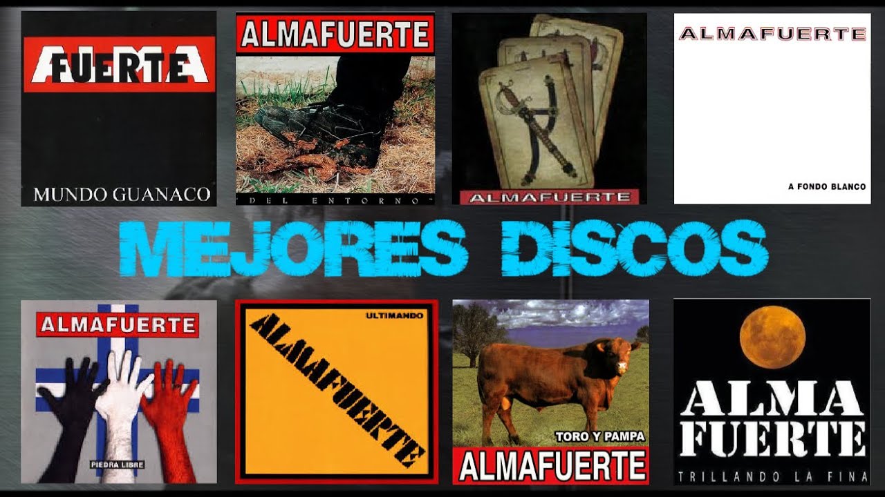 Discos de Almafuerte: Del "PEOR" al MEJOR || Nico R - YouTube