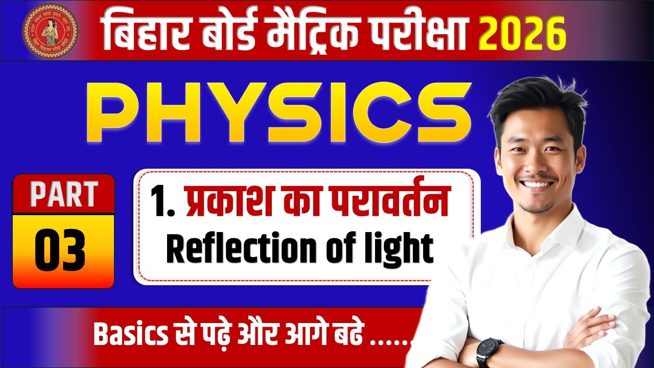 10 physics chapter 1 || प्रकाश का परावर्तन | Reflection of light ...