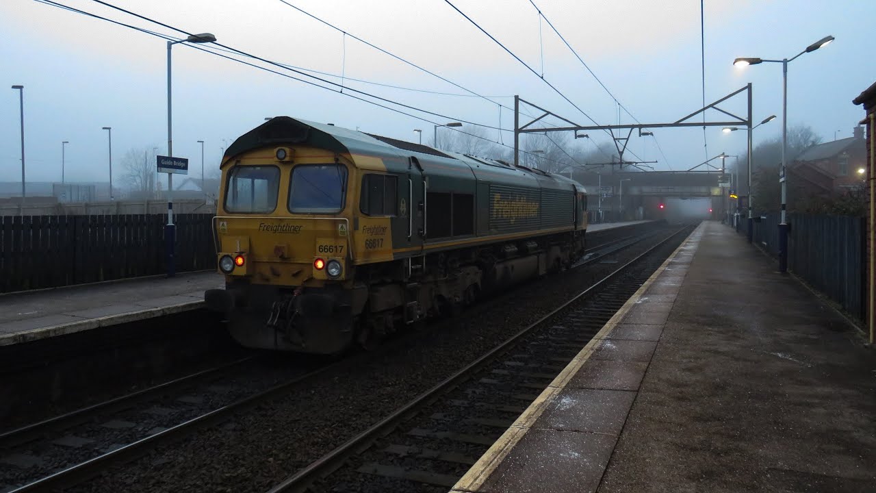 Freightliner Class 66 No. 66617 on 0H23 Hope - Guide Bridge Yard ...