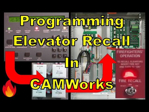 Fire Alarm Elevator Recall Programming in CAMWorks 🖥️ - YouTube