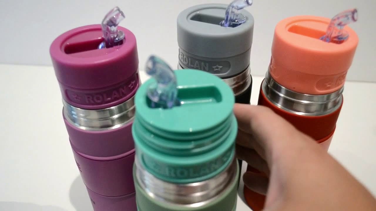 Automate Termo Matelisto Mate Autocebante Rolan 500ml Acero - YouTube