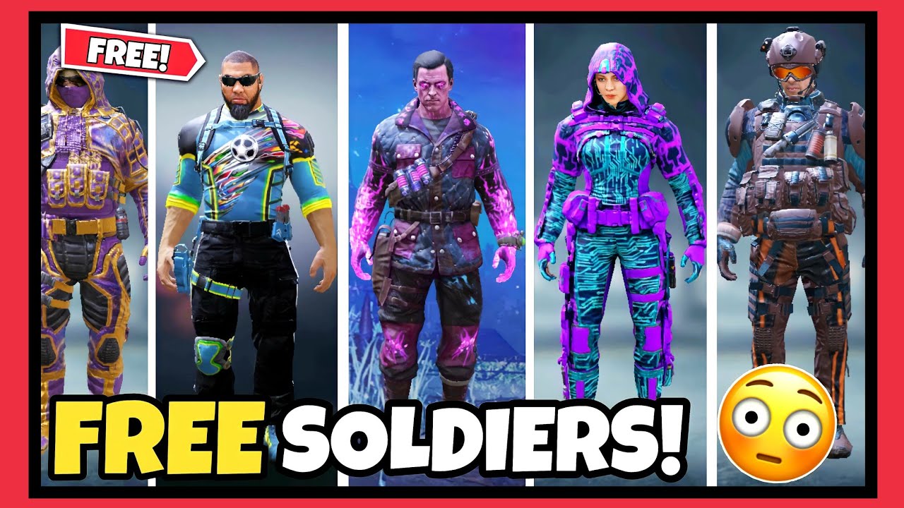 How to get FREE character SKINS in cod mobile! - YouTube